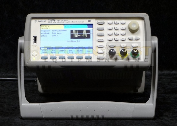 Agilent 33522A-002-400 Function / Arbitrary Waveform Generator, 30 MHz