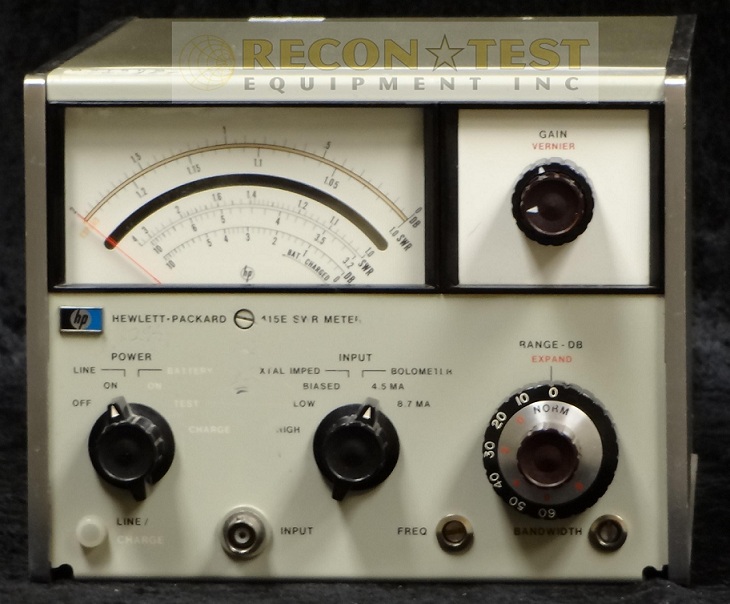 Agilent-HP 415E SWR Meter