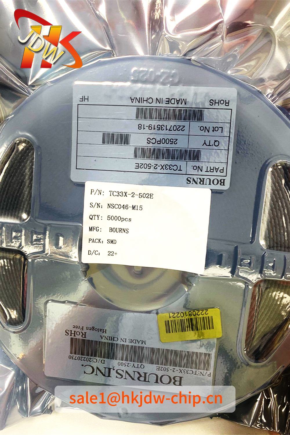 Bourns Inc New and Original TC33X-2-502E in Stock IC Single Turn package