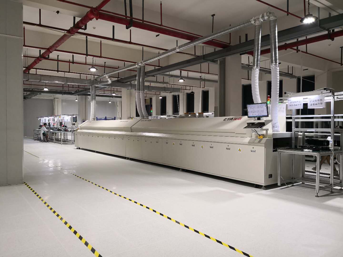 Heat Sink Hot Air Customized Reflow Oven