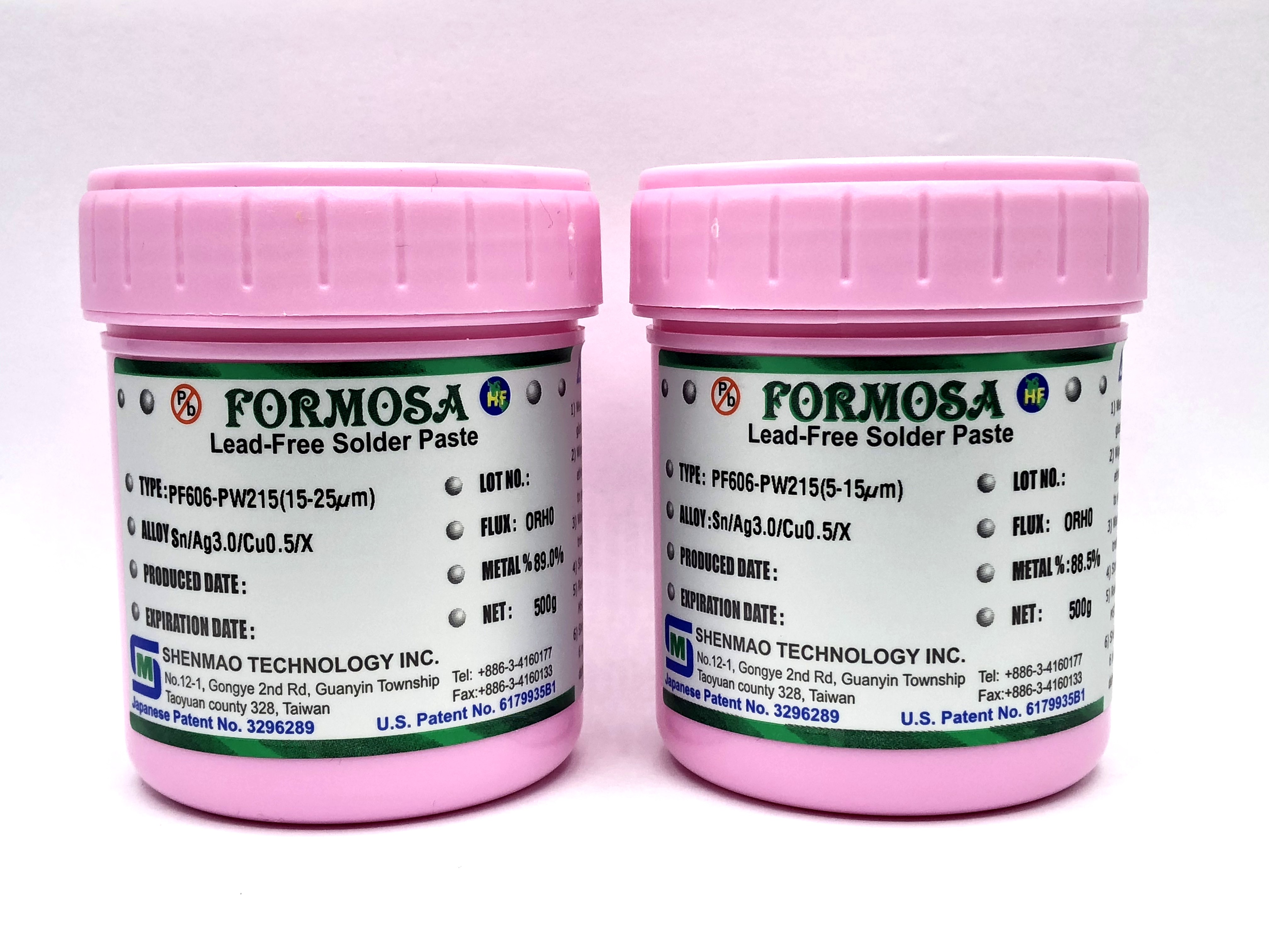 SHENMAO Launches PF606-PW215 Water-Soluble Solder Paste