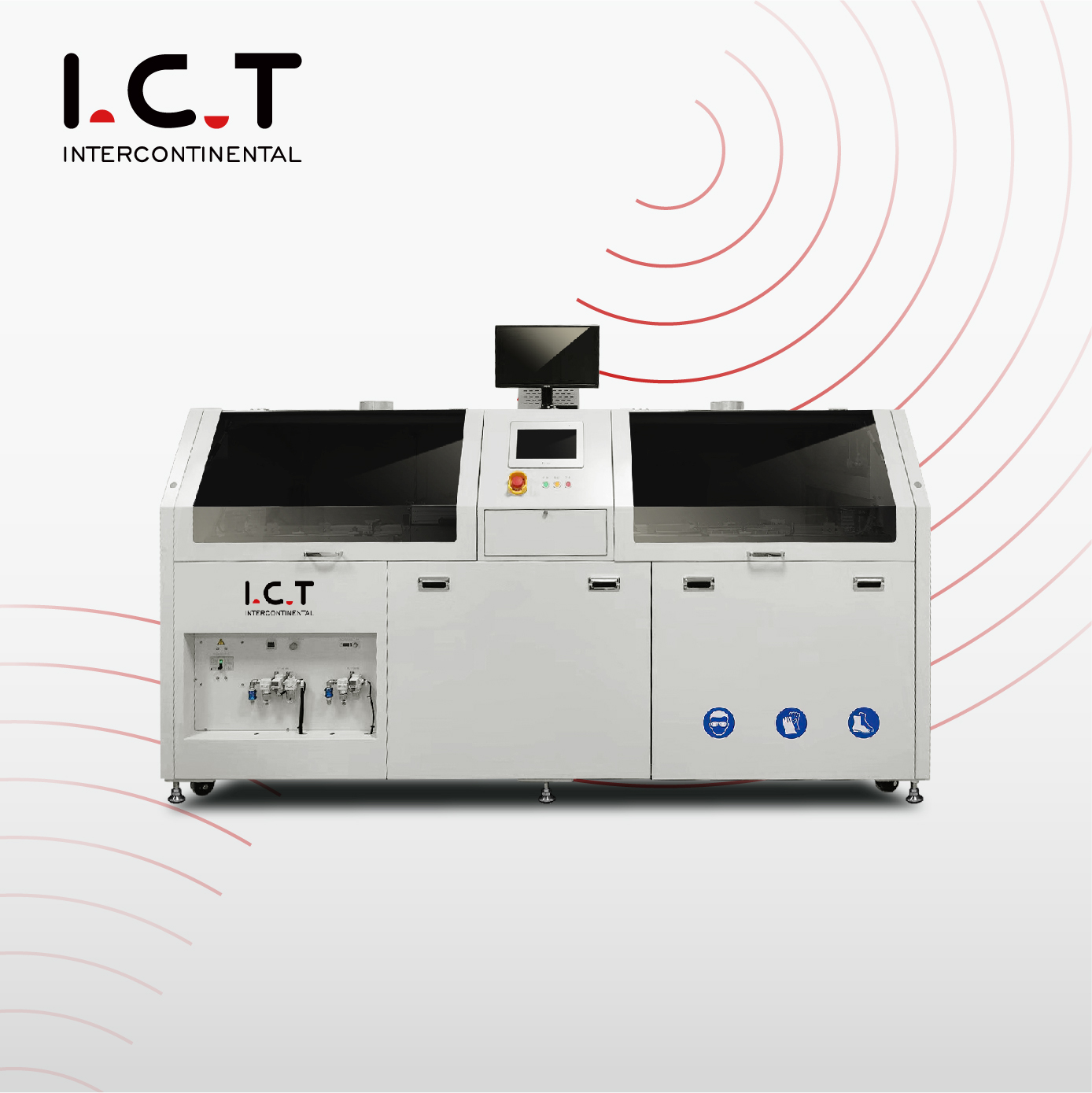 I.C.T Selective Wave Soldering Machine