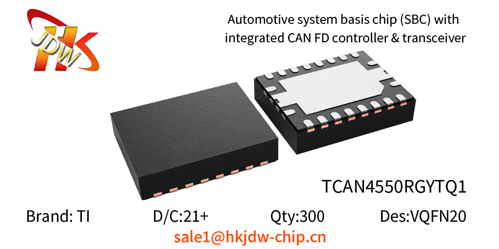 Texas Instruments New and Original in TCAN4550RGYTQ1 Stock IC VQFN-20 ...