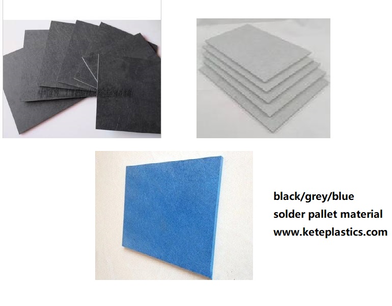 durastone wave pallet material for solder wave pallet