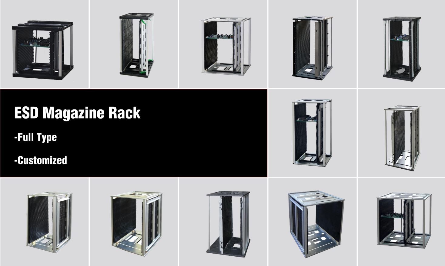 ESD Magazine Rack
