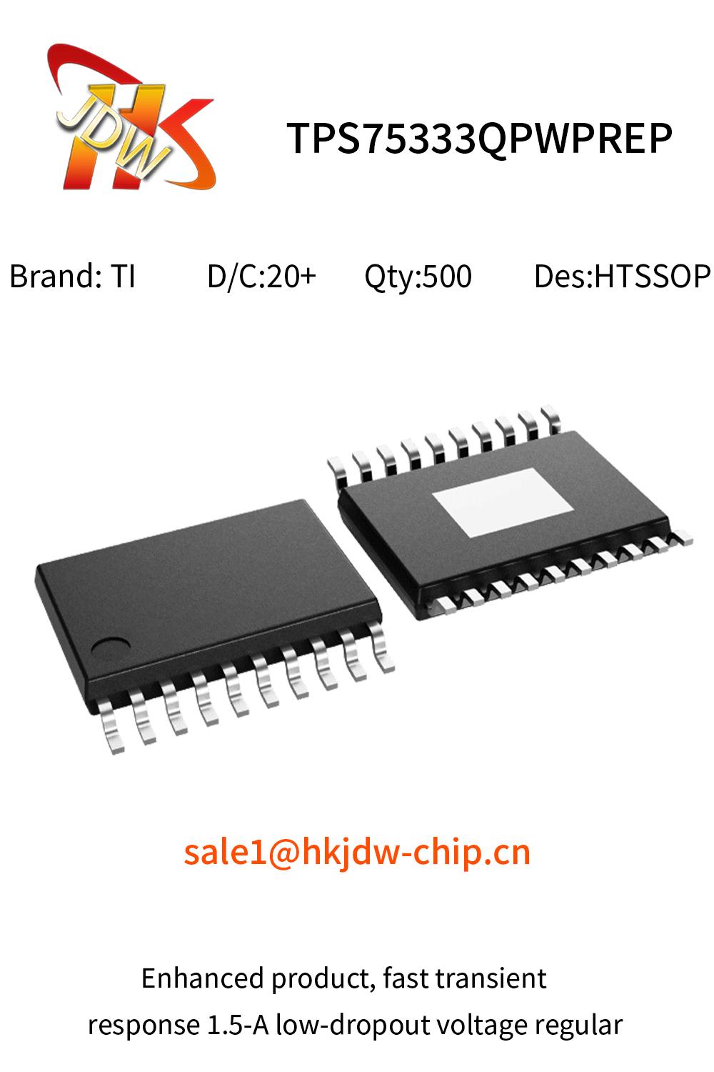 Texas Instruments New and Original TPS75333QPWPREP in Stock IC TSSOP-20 ...